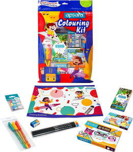 Flipkart.com | SABIRAT New Colouring Kit For Kids[Drawing Book, Oil ...
