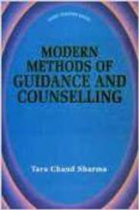 Modern Methods of Guidance and Counselling: Buy Modern Methods of ...