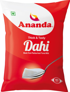 Ananda Dahi Plain Curd Price in India - Buy Ananda Dahi Plain Curd ...