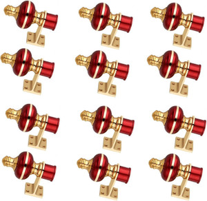 Shining Red Curtain Hooks, Curtain Knobs, Curtain Rods, Rod Rail ...