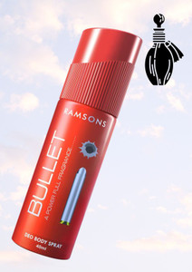RAMSONS (DBS3) BULLET Deo Body Spray 40ml Deodorant Spray - For Men ...