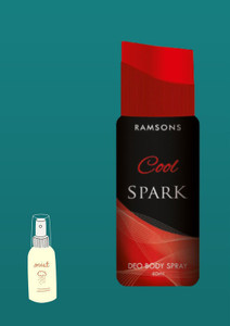RAMSONS (DBS25) COOL SPARK Deo Body Spray 40ml Deodorant Spray - For ...