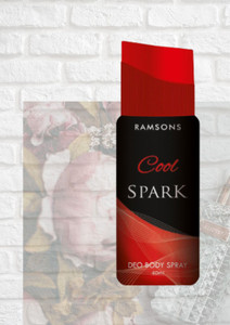 RAMSONS (DBS27) COOL SPARK Deo Body Spray 40ml Deodorant Spray - For ...