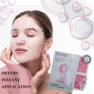 O3+ O3MCM-3 Meladerm Cellulose Sheet Mask for Even Facial Skin Tone ...