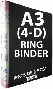 Flipkart.com | FileMate A3 Size Ring Binder File(Pack of 2 pcs)(4-D ...