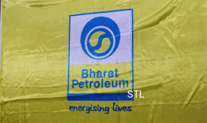 Satin bpcl flag Double Sided Wind Outdoor Flag Price in India - Buy ...