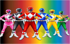 Power Rangers Poster For Room Paper Print - Comics, Children, Gaming ...