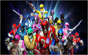 Power Rangers Poster For Room Paper Print - Comics, Children, Gaming ...