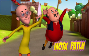 Motu Patlu Poster For Room Paper Print - Animation & Cartoons posters ...