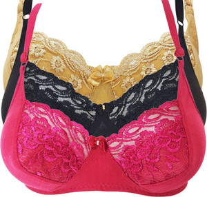 X-WELL Women Full Coverage Non Padded Bra - Buy X-WELL Women Full ...