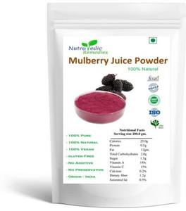nutravedic remedies Spray Dried Mulberry Juice Powder Price in India ...