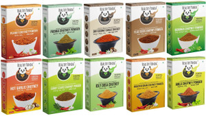 HEALTHY PANDA Chutney Combo 1000G (100GX10) - 10 Different Variety of ...
