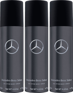 Mercedes-Benz Select Deodorant Spray 200ml (Pack of 3) Price in India ...
