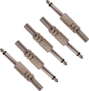 Ovicart 6.3mm Metal Mic Audio Jack Pin Pack of 5 6.3mm Mono Jack Price ...