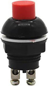 Electronic Spices Push Button Horn Switch Round OFF-ON 1A/125V 2PIN ...