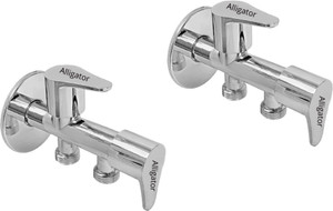 Alligator Solo 2 IN 1 Angle Valve/Cock Brass Quarter Turn Fitting for ...