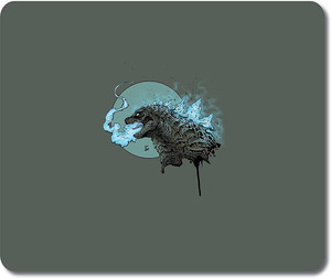 MIKKA Superhero Godzilla Rubber Base Mouse Pad Compatible for Boys ...