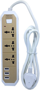 Rich Square Multi-Port Extension Board with 3 USB Port for Home ...