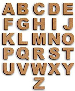 ShriRam Handicraft Alphabet Letters Price in India - Buy ShriRam ...