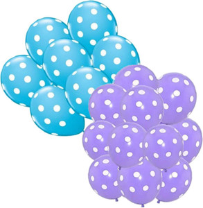 Flipkart.com | Dul Dul Printed Light Blue,35 pcs /Purple,35 pcs Polka ...
