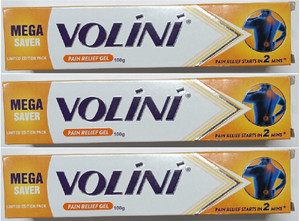 Volini PAIN RELIEF 100GM PACK OF 3 Gel - Buy Baby Care Products in ...