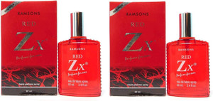Buy RAMSONS Red ZX 60ml Perfume for Men & Women Pack of 2 (60ml X 2 ...