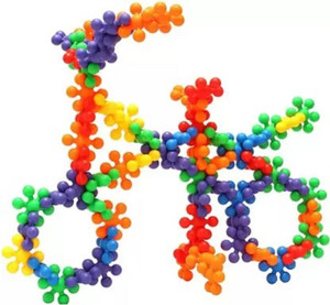 Toy Zoom Star Links, Multicoloured Interlocking Learning Educational ...