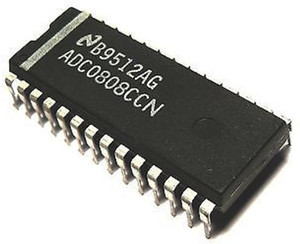 e4u ADC0808CCN 8 Bit Microprocessor Compatible ADC IC DIP-28 Package ...