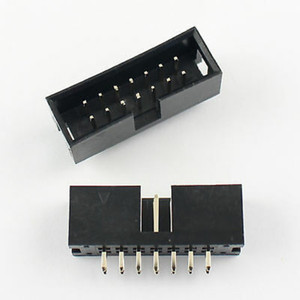 e4u 14 Pin FRC Box Connector Male 2mm Medium Pitch Through Hole ...