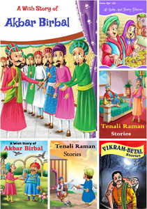 Akbar Birbal, Tenali Raman, Vikram Betal Story Books For Kids ...
