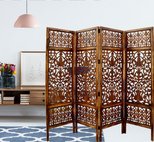 DECOREVO Wooden Partition / Screen Separator / For Decoration / Wall ...