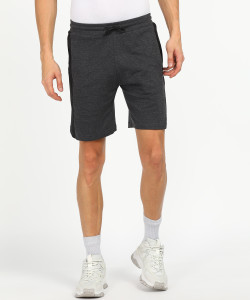 RUF AND TUF Color Block Men Grey Regular Shorts - Buy RUF AND TUF Color ...
