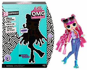 LOL Surprise O.M.G. Series 3 Roller Chick Fashion Doll with 20 ...