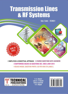 Transmission Lines & RF Systems for Anna University R17 CBCS (VI- ECE ...