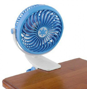 JPRO B Portable Mini Clamp Adjustable Rechargeable Fan Battery Operated ...