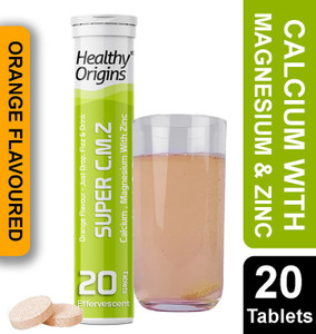 Healthy Origins Super CMZ Calcium+Magnesium+Zinc & Vitamin Price in ...