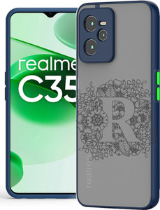 ASMANTIC Back Cover for Realme C35 Matte Smoke Cover - ASMANTIC ...