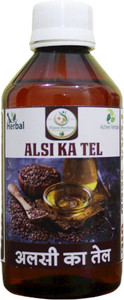 TIJARA HERBALS Alsi Ka Tel / Flax Seed Oil / Alsi Beej Tail For Skin ...