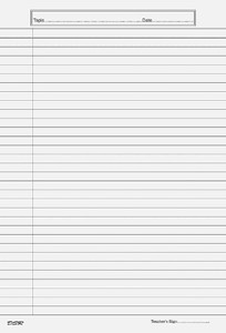 Flipkart.com | Eclet 90 GSM 100 A4 one side Ruled White Project Sheets ...