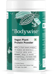 Bodywise Vegan Plant Protein Powder for Women | Chocolate Protein Shake ...