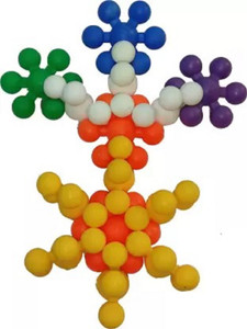 RPVENTERPRISE Star Links Interlocking Blocks Educational Construction ...