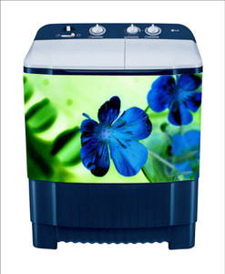 sp decals 60 cm decorative multi flower abstract washingmachine sticker ...