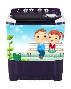 ADVAIT DESIGNS 86 cm decorative cute couple washingmachine sticker Self ...
