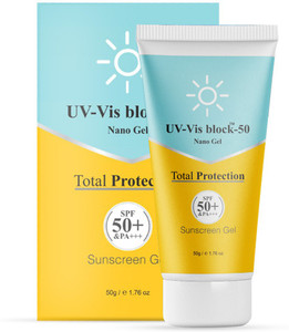 UV VIS Block Sunscreen - SPF 50 PA+++ SPF-50 | 50gm. | Ultra protection ...