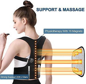 orthopine Back Brace Straightener Posture Corrector with Magnetic ...