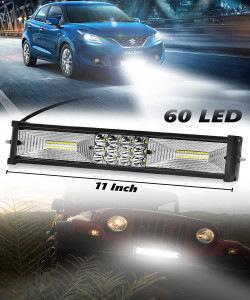 CARZEX 6000k Brightness High Power Waterproof LED Off-Roading Lights ...