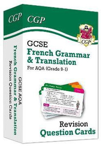 GCSE AQA French: Grammar & Translation Revision Question Cards (For ...