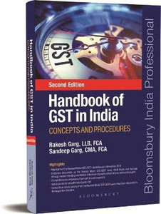 Handbook of GST in India - Concepts & Procedures, 2e: Buy Handbook of ...