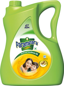 Parampara Refined Soyabean Oil Can Price in India - Buy Parampara ...