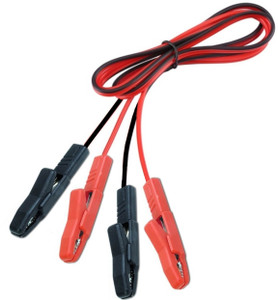 e4u 80mm Fully Insulated Alligator Clip To Alligator Clip Test Probes ...
